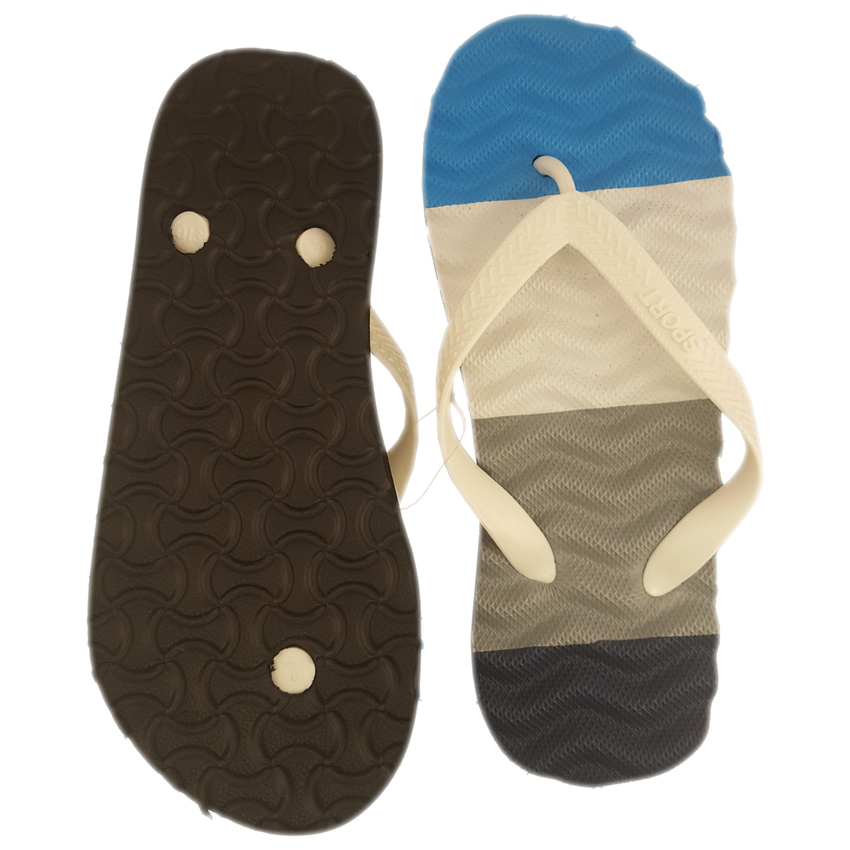 Stripes Design Slippers – An Nur